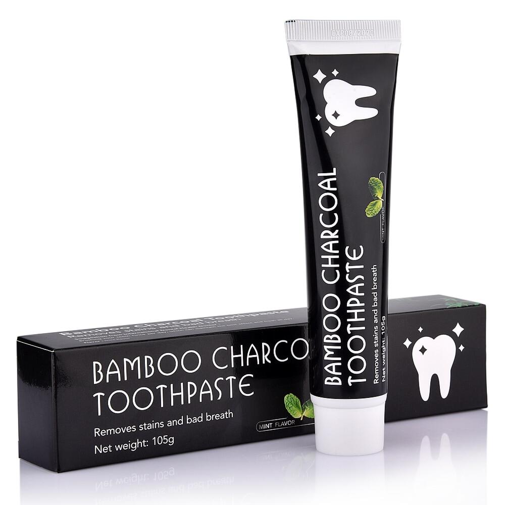 Bamboo Teeth Whitening Toothpaste Natural Activated Charcoal Oral ...
