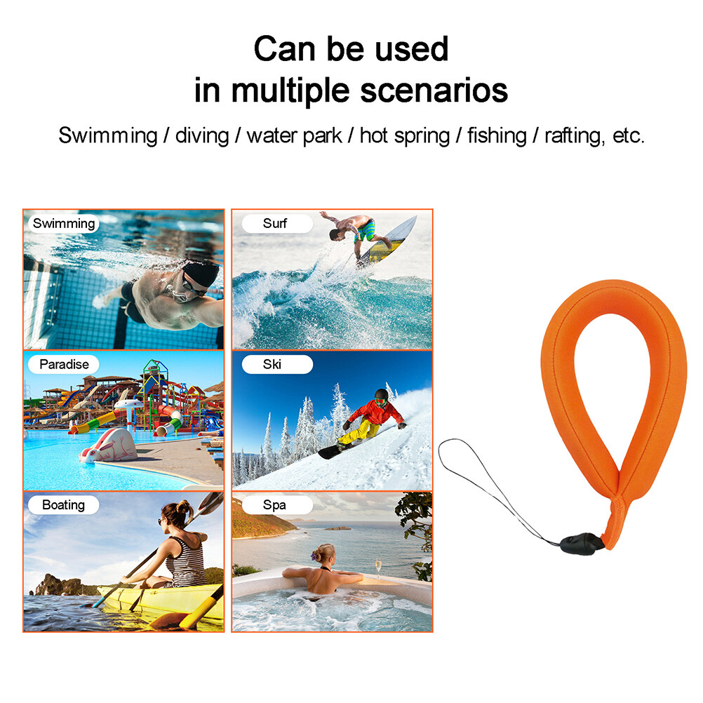 Waterproof Camera Float Universal Floating Strap for Underwater Camera High Visibility Floating ...