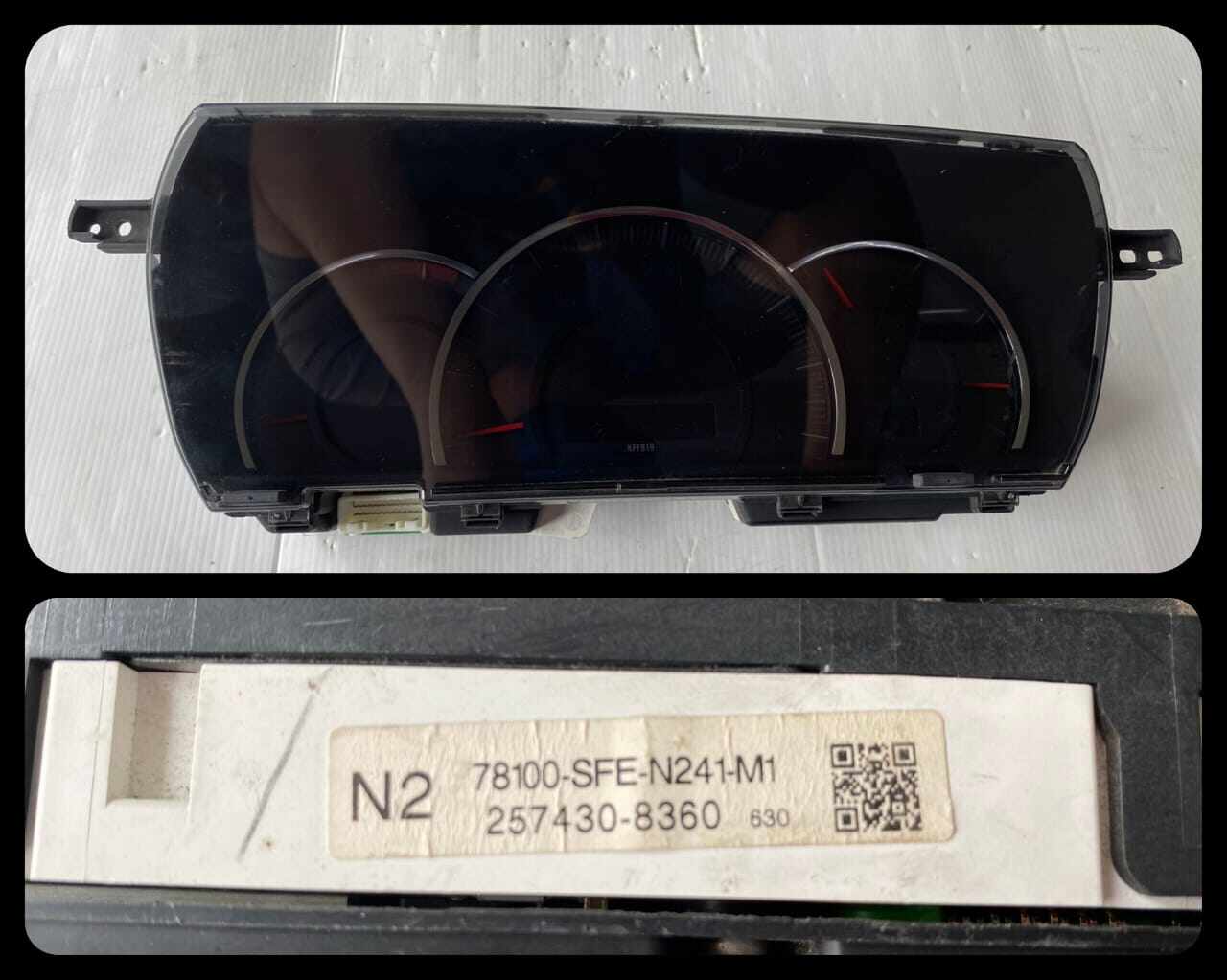 Honda Odyssey RB1 RB2 Absolute Cluster Meter ( Blue Color ...