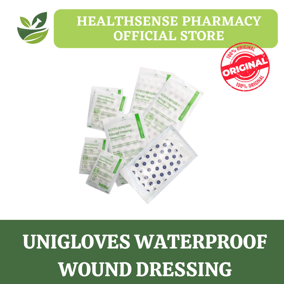 UNIGLOVES STERILE WATERPROOF WOUND DRESSING | Lazada