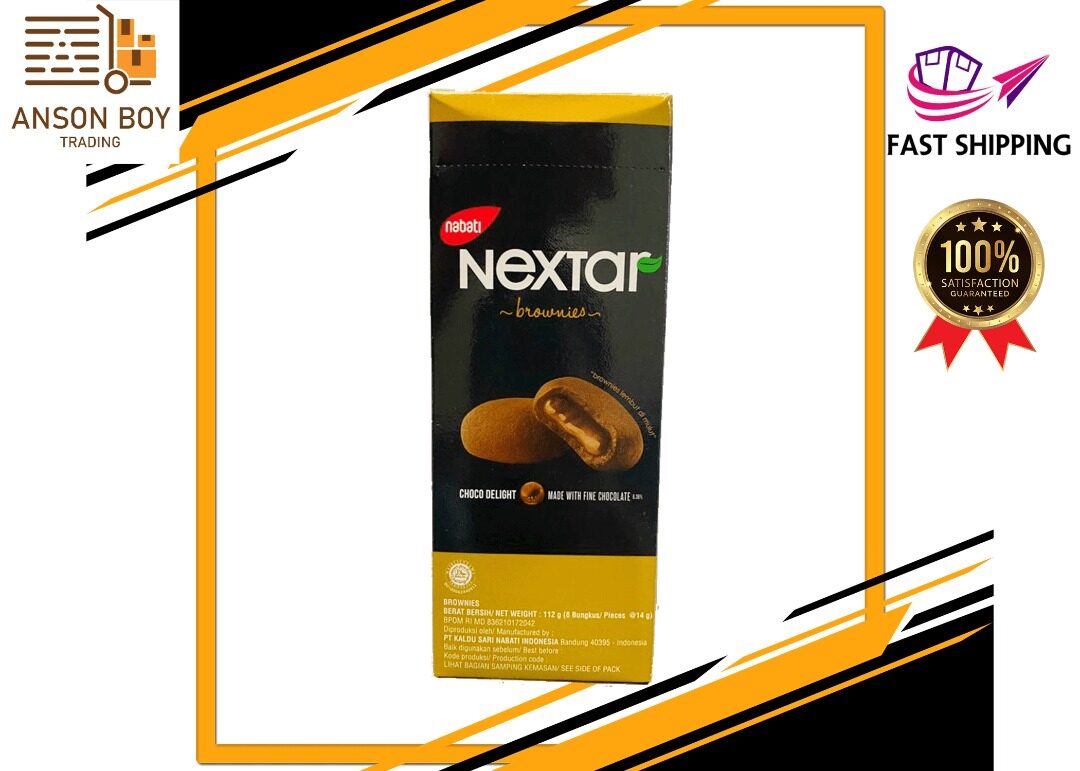 [READY STOCK] NABATI NEXTAR BROWNIES 1Box(8pcs)/CHOCO DELIGHT ...