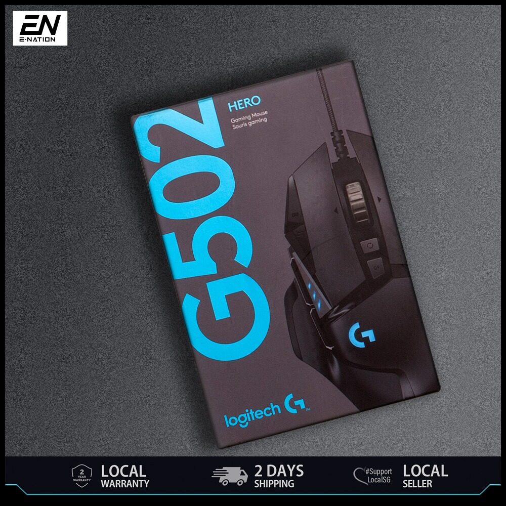 Logitech G502 HERO RGB Tunable with 11 Programmable Buttons Gaming ...