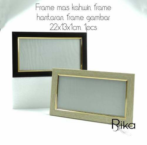 Frame mas kahwin frame hantaran frame gambar bingkai gambar 22x13x1cm ...