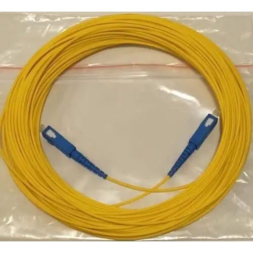 25meter 30m 40m 45m SC-SC Simplex Fiber Optic cable Single Mode SC Pigl ...