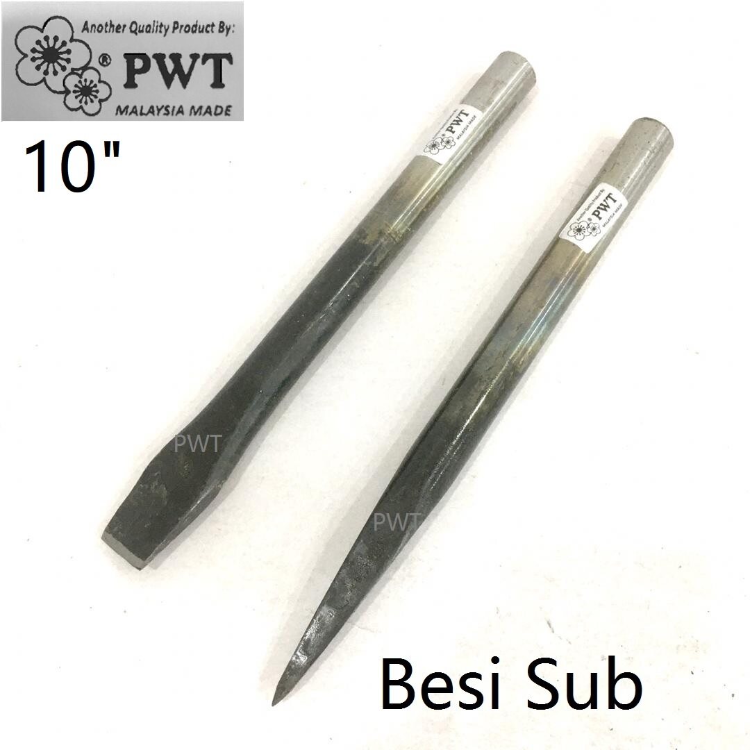 10'' / 12'' Pahat Besi Sub / Pahat Besi Bunga / Cement Chisel (Sama ...