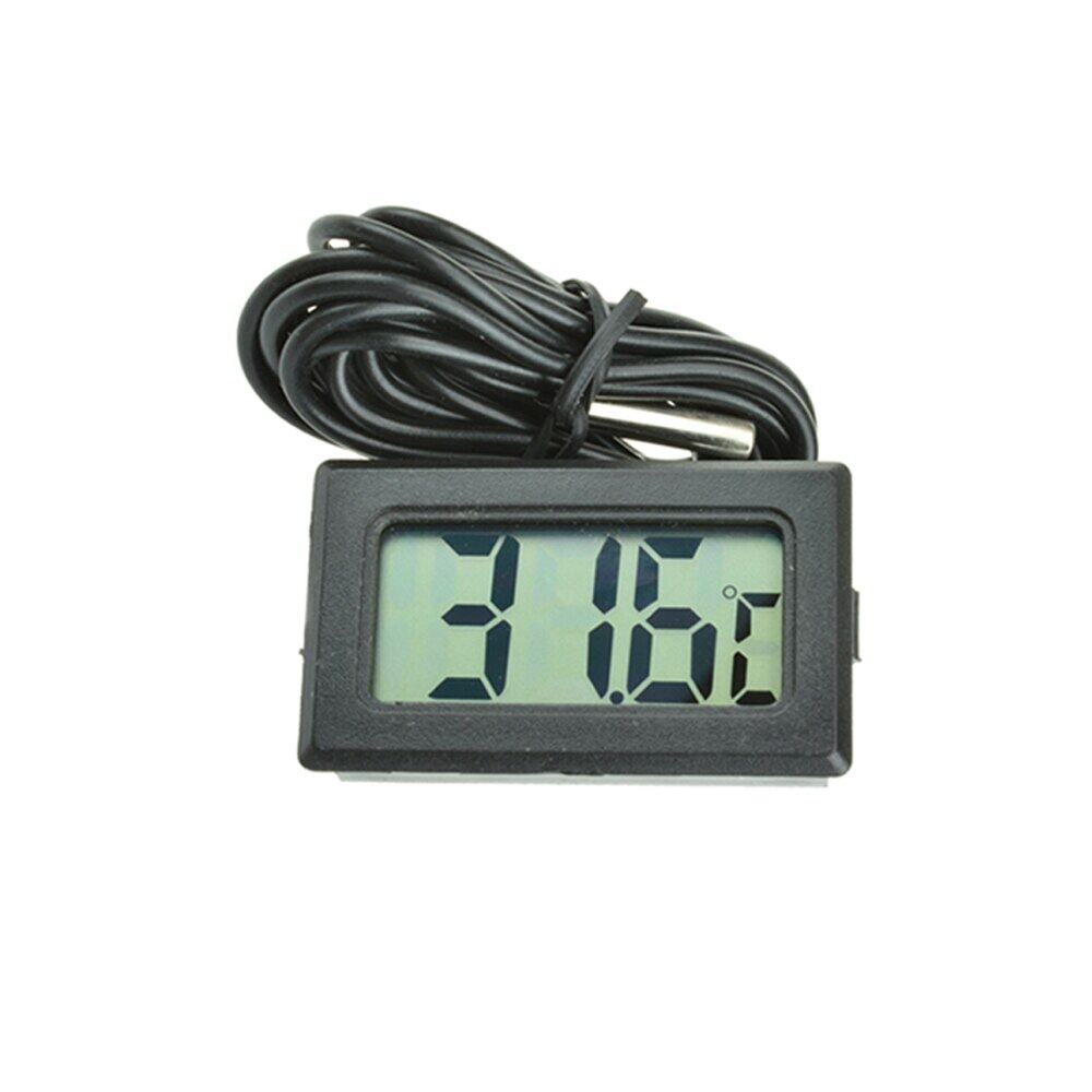 Mini Digital LCD Probe Fridge Freezer Thermometer Sensor Thermometer ...
