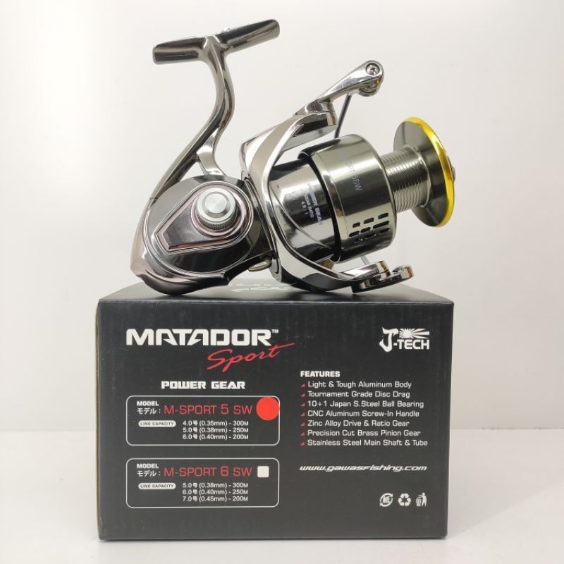 GAWAS MATADOR SPORT SPINNING REEL | Lazada