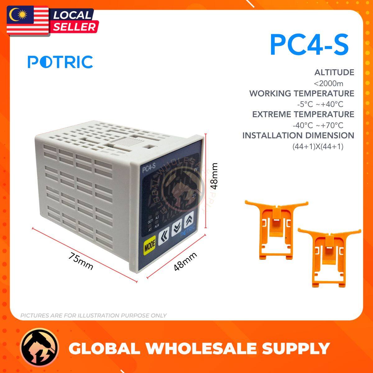 POTRIC PC4-S / PC4-M / PC4-H / PC4-L Multi Range Digital Temperature ...