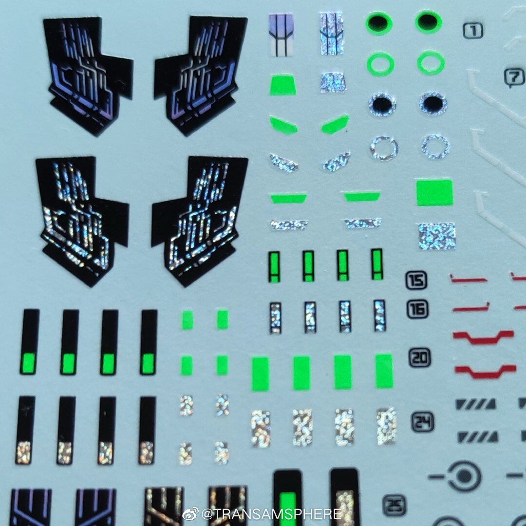 (TRS) Waterslide Decal - HG 1/144 Aerial Rebuild (Bronzing) Witch from ...