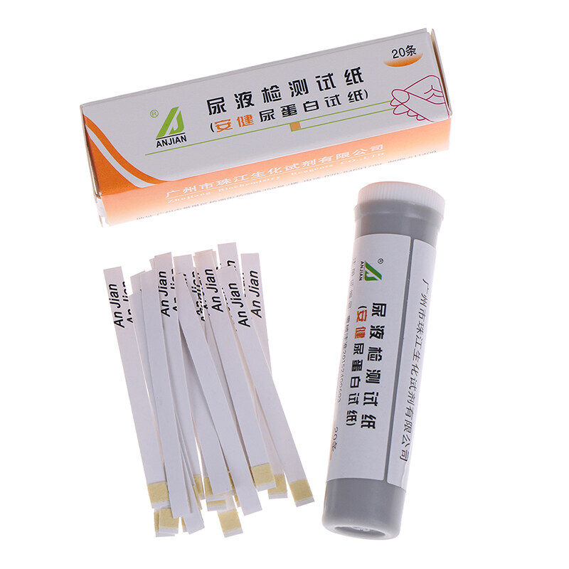 [Green Cindy] Heuv 20 แถบ Keto แถบทดสอบการวิเคราะห์ปัสสาวะ ketostix คี ...