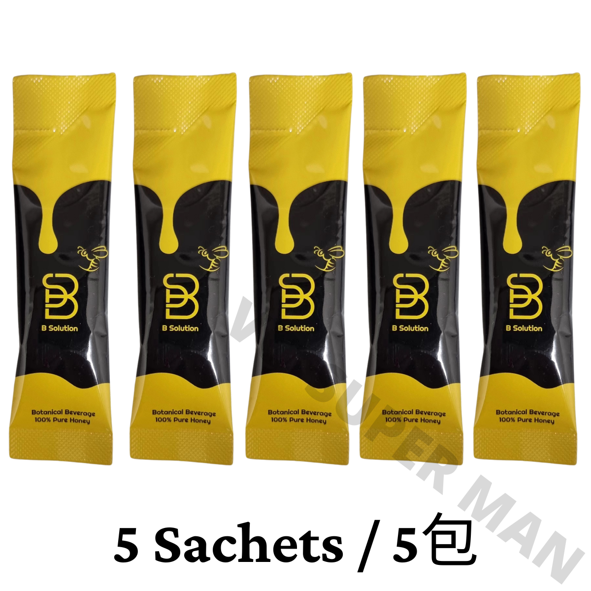 VC Shop B Solution Honey 蜂蜜 活力饮 (1box 10 Sachets) (一盒 10包) | Lazada