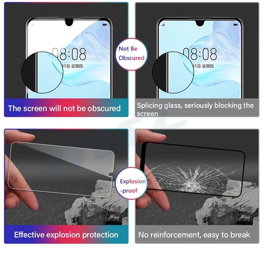 3Pcs Tempered Glass For Huawei P30 P40 P10 P20 Pro Lite P Smart Z 2019 ...