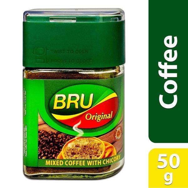 Bru Coffee Pure Instant 100gm| Super Strong Coffee 500gm| Original ...