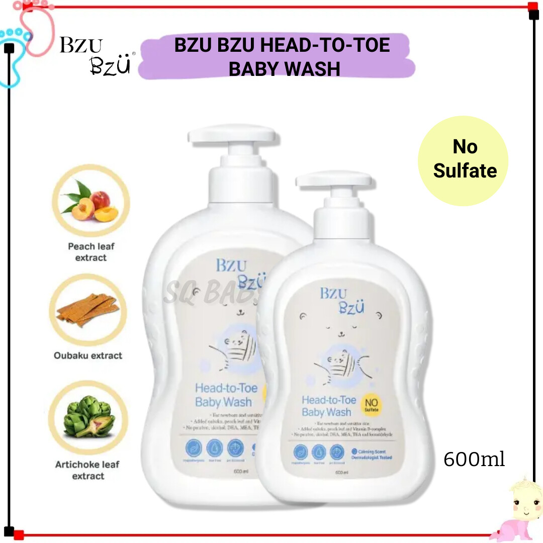 BZUBZU / BZU BZU Baby Wipes / Head to Toe Wash / Kids Shampoo / Cooling ...