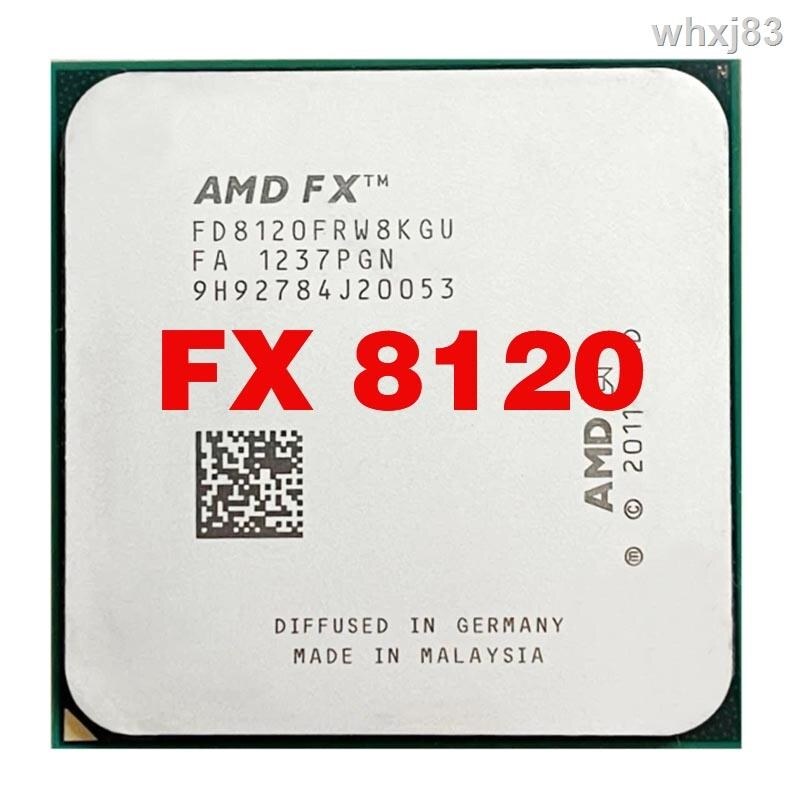 โปรเซสเซอร์ CPU AMD FX Series FX 8120 FX8120 FX 8120 3.1 GHz 95W 8 Core FD8120WMW8KGU ซ็อกเก็ต ...