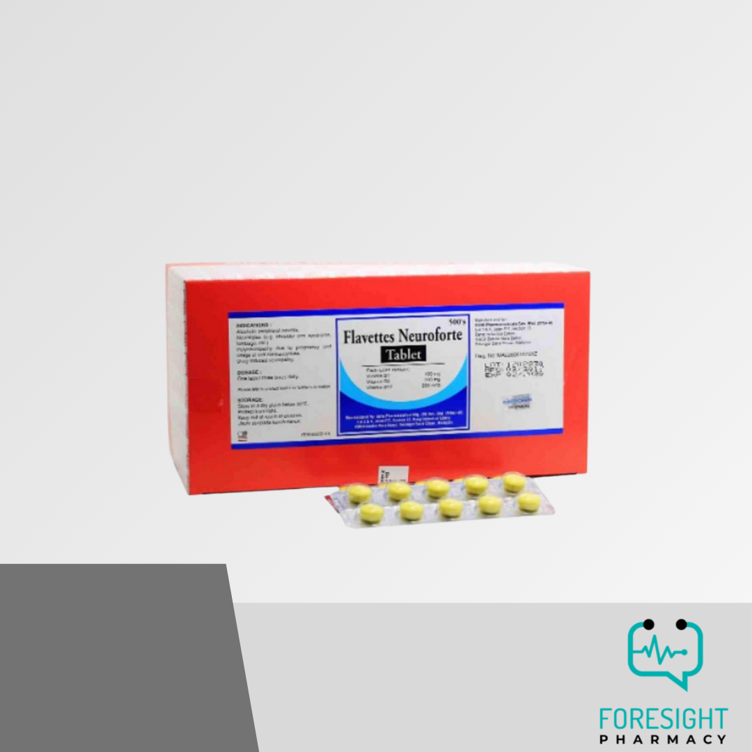 Flavettes Neuroforte Tab 10s | Lazada