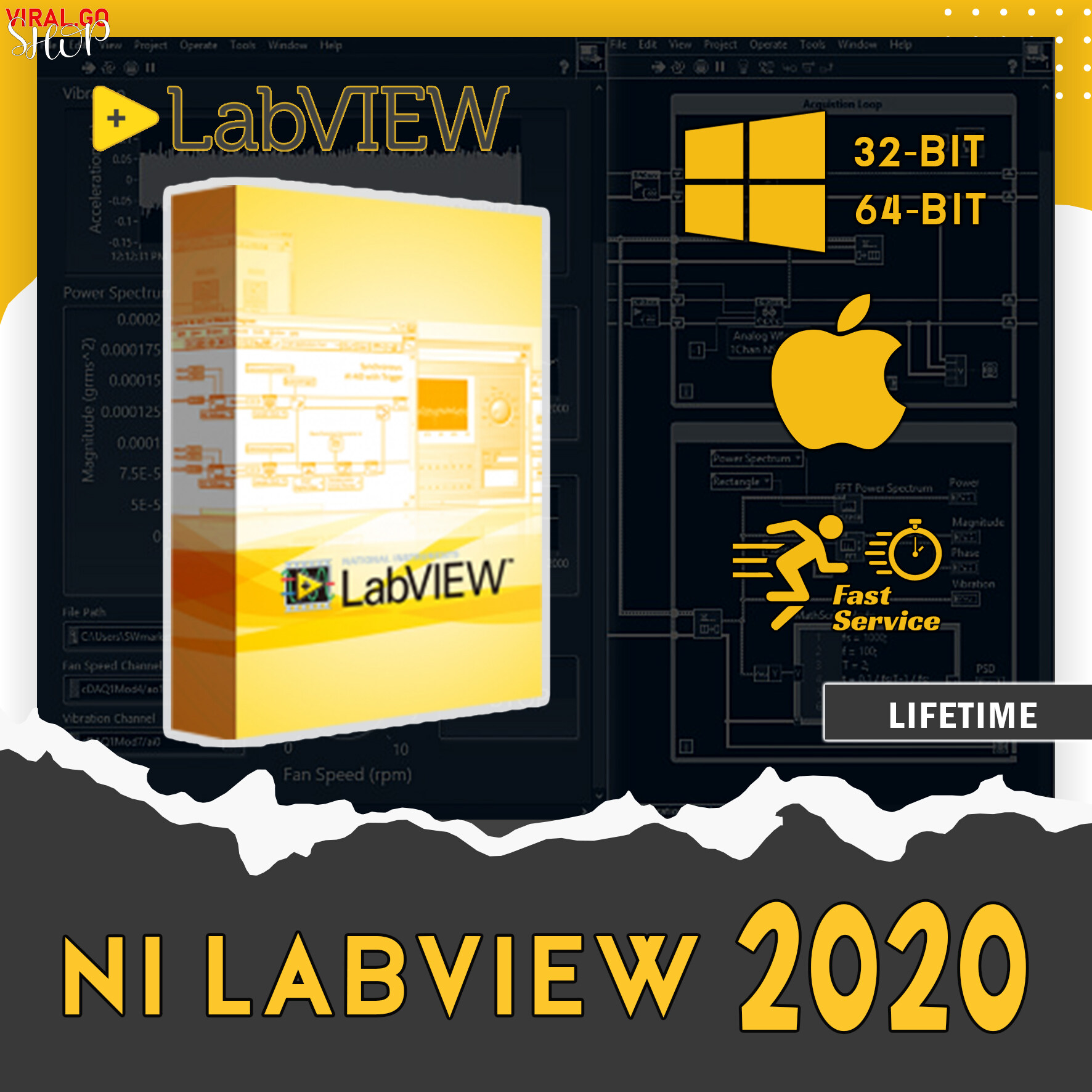 NI LabVIEW 2020 Full Version Lifetime For Windows & MacOS | Lazada