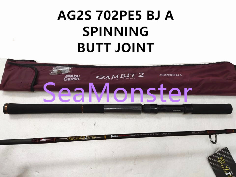 0857 ABU GARCIA GAMBIT 2 CASTING SPINNING FISHING ROD GAMBIT2 | Lazada