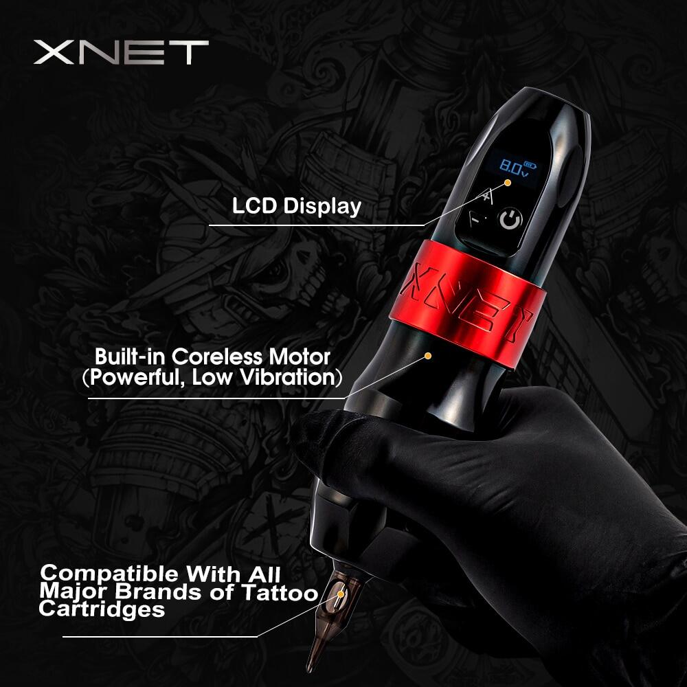 XNET Titan Wireless Tattoo Machine Rotary Battery Pen Strong Coreless ...