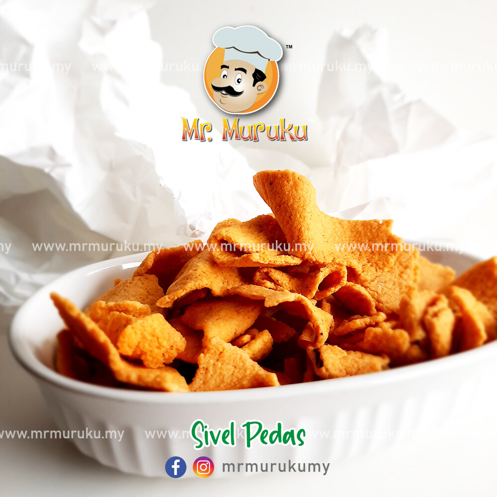 Mr. Muruku's Sivel Pedas Murukku | Lazada
