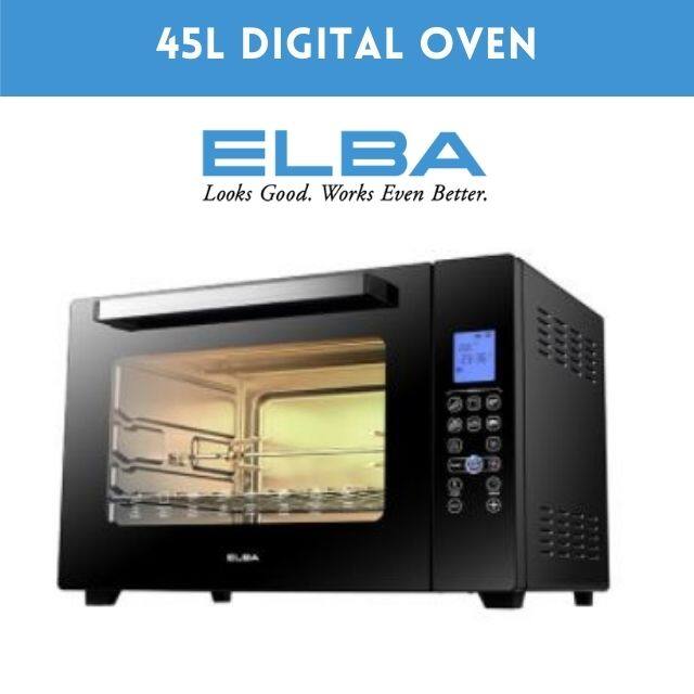 ELBA 45L DIGITAL ELECTRIC OVEN [EEO-J4591D(BK)] | Lazada