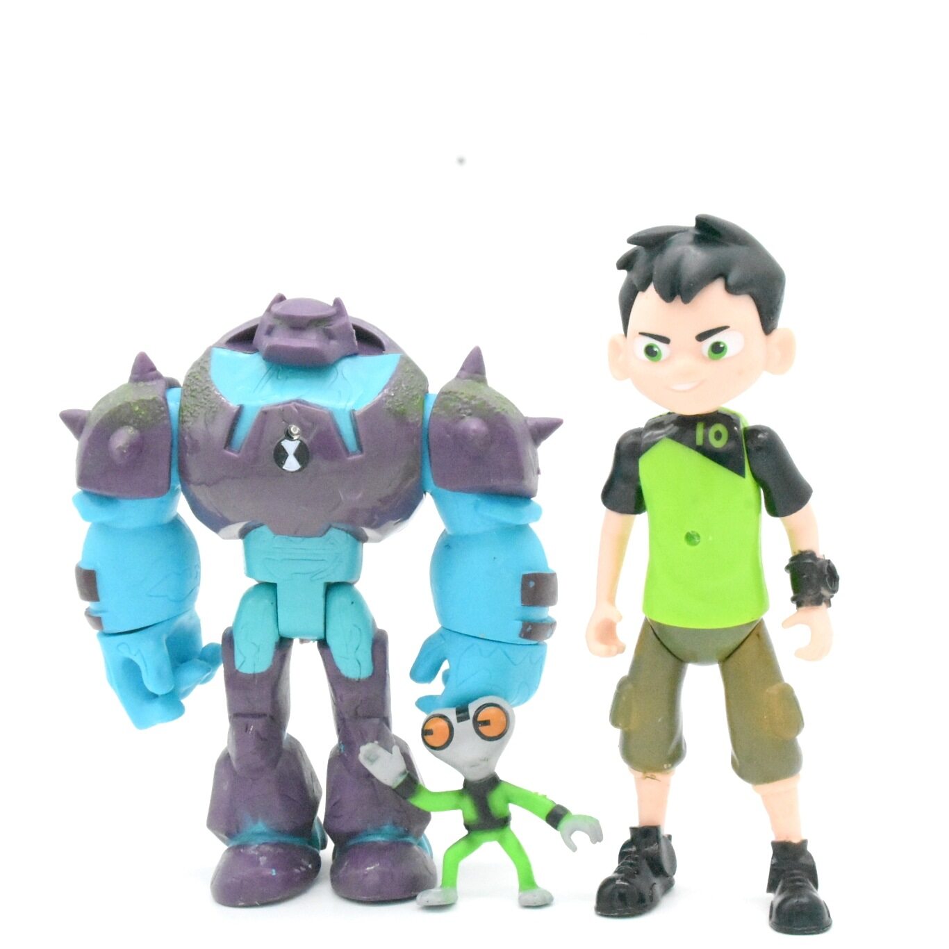 11pcs Ben 10 Action Figure Ben Tennyson Grey Matter Kineceleran ...
