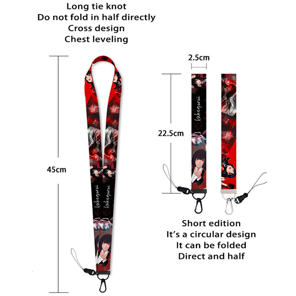 ELECTRY 1Pc Vintage Keys Holder Neck Strap Hanging Hang Rope Anime ...