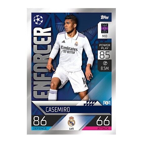 Real Madrid CF 2022/23 Match Attax Football Club Cards | Lazada