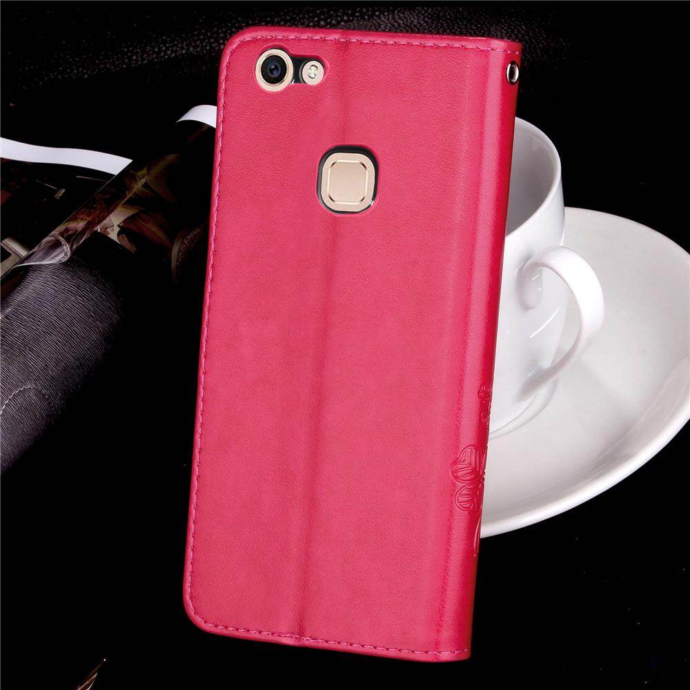 Bujing - VIVO V7 + case/ V7 Plus case / Y79 case, lucky หญ้าออกแบบหนัง ...