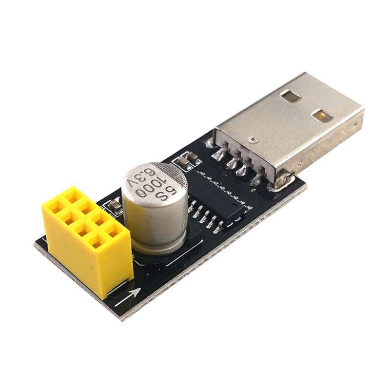 ESP01โปรแกรมเมอร์อะแดปเตอร์ UART GPIO0 CH340G USB เป็น ESP8266 ESP-01 ...