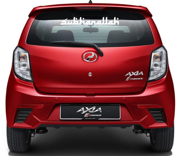 ALLAH ISLAM TYPE 6 CAR STICKER MUSLIM MYVI AXIA ALZA BEZZA SAGA EXORA ...