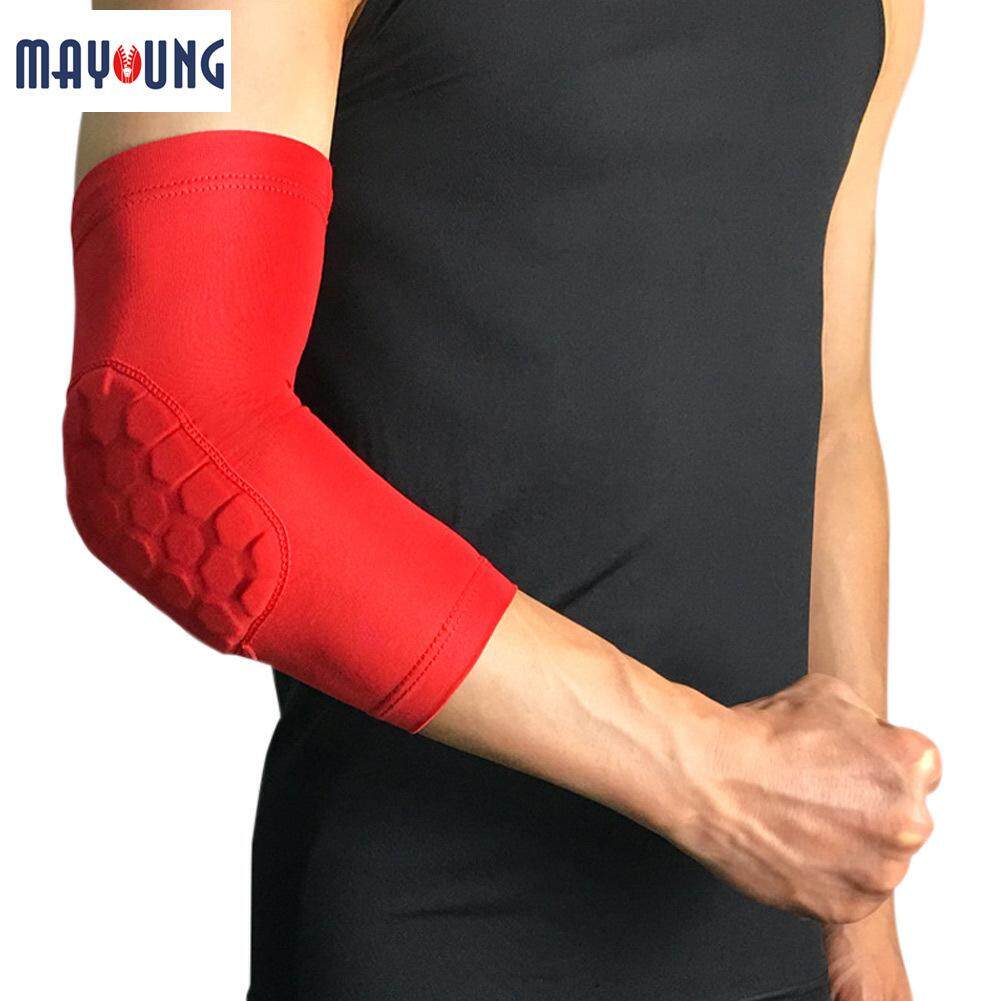 Mayoung ผู้ชายผู้หญิงแขนข้อศอกยืดหยุ่นข้อศอกสายรัดป้องกันสนับสนุนสำหรับ ...