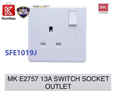 High Quality 3 SERIES 1 Gang SP Switched Socket Outlets 13A 250V | Lazada