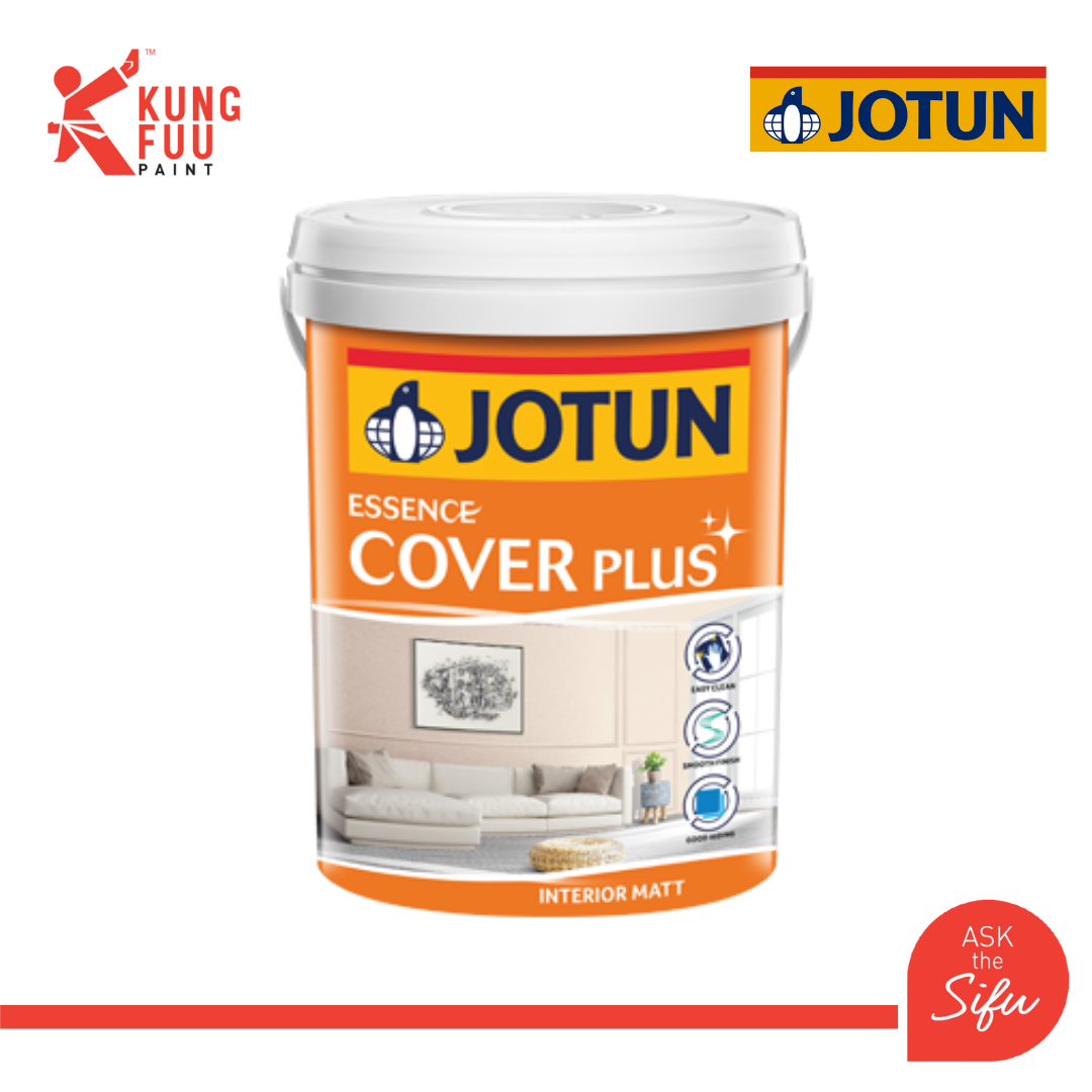Jotun Essence Cover Plus Matt 5 Litre / 15 Litre (White) | Lazada
