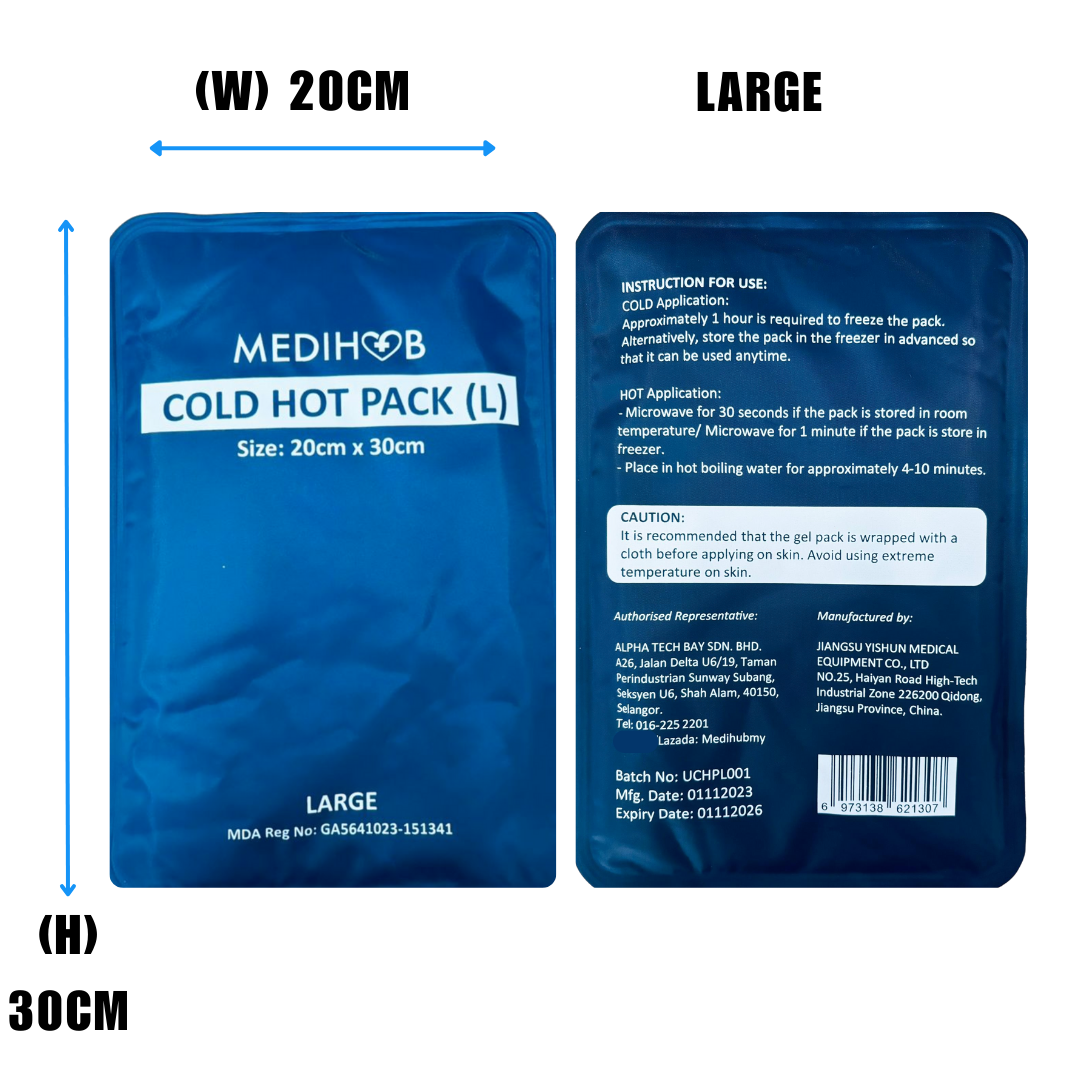 [𝐌𝐃𝐀 𝐀𝐏𝐏𝐑𝐎𝐕𝐄𝐃] MEDIHUB Hot / Cold Pack Microwaveable Reusable Ice Warm ...