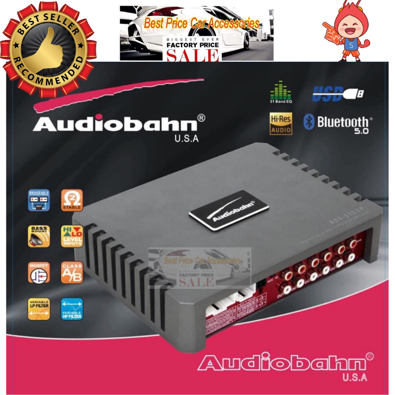 Car Audio AB8-31DSP 8 Channel Digital Signal Processor Amplifier ...