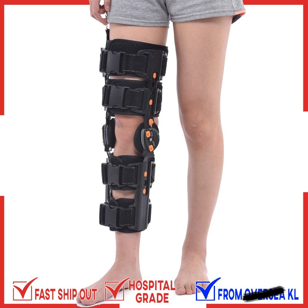 ความสูงปรับได้ Velcro ผู้ใหญ่ T-scope หัวเข่ารั้ง ROM หัวเข่าขาการฝึก ...