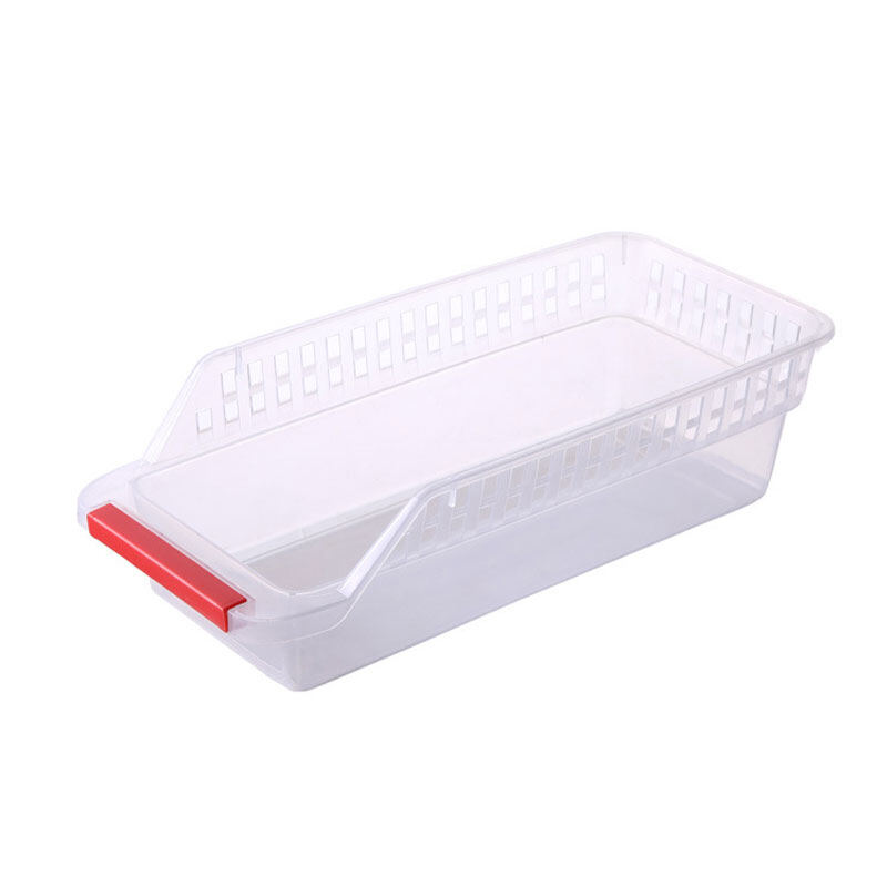MMU Refrigerator Organizer Trays Bins Pantry Cabinet Storage Box Fridge ...