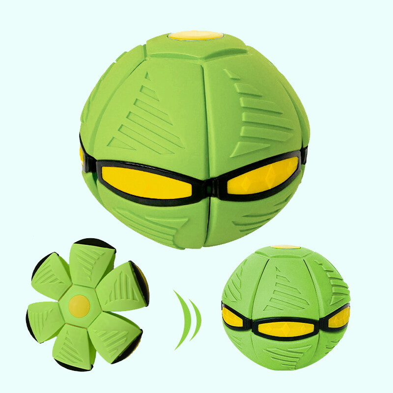 Flying Saucer Ball LED Light UFO Flying Ball Beach Frisbee Outdoor ...