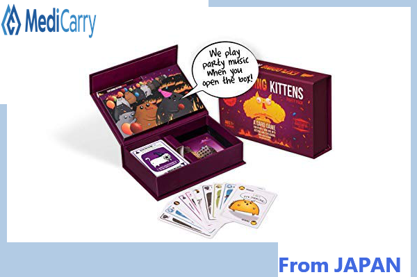 [FROM JAPAN] EXPLODING KITTENS PARTY PACK GAME -Play Exploding Kittens with Up to 10 Players ...