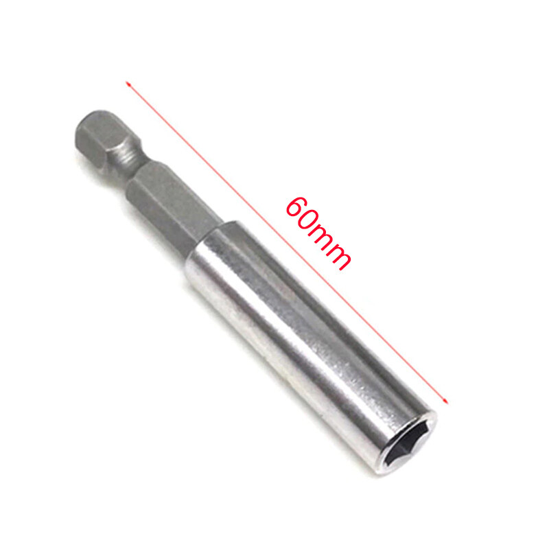 Magnetic Extension Bit Change Hex rod Shank Long Handle Screwdriver Tip ...