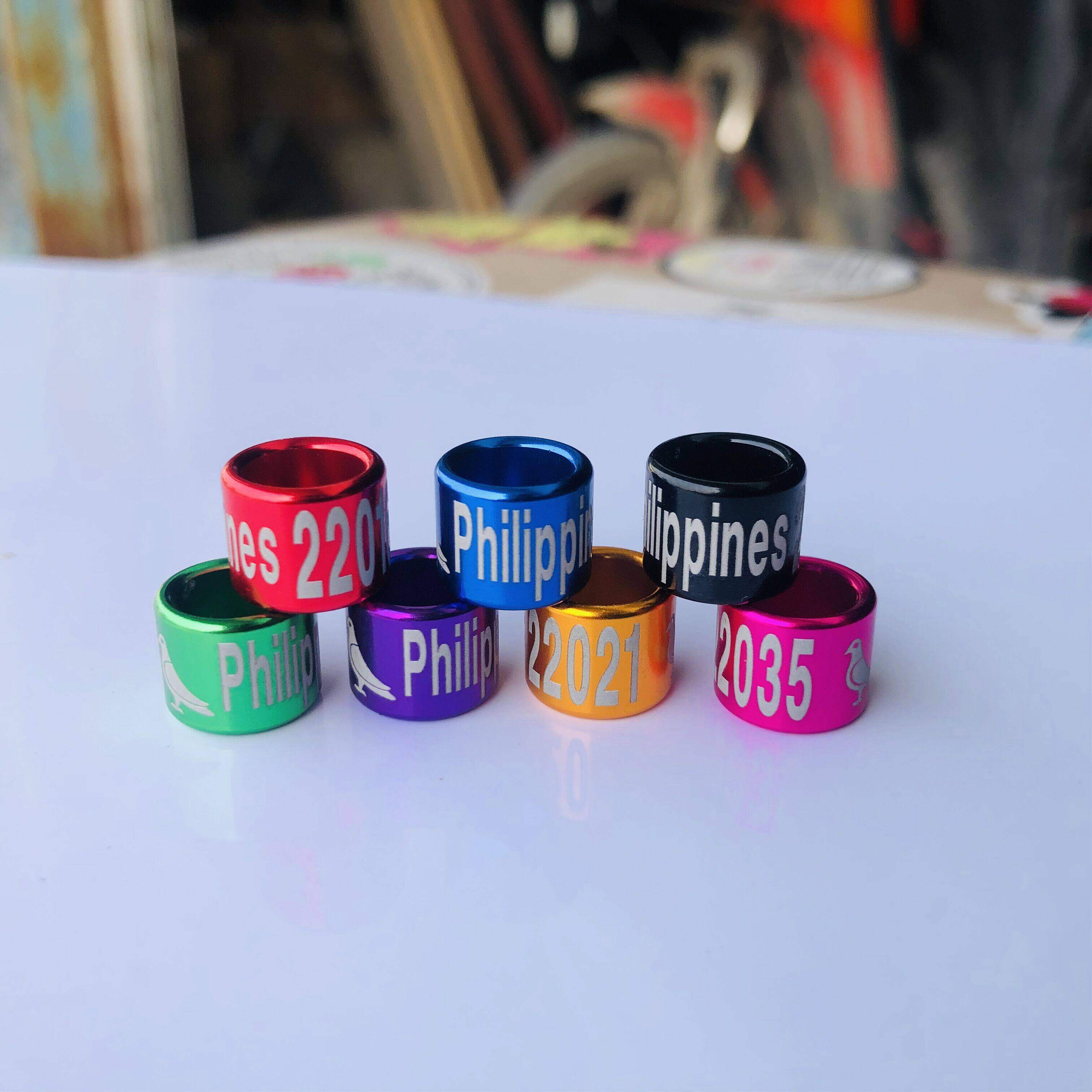 PHA ring 2023 2022 Pigeon ring Mixed color Aluminium Bird Dove Racing ...
