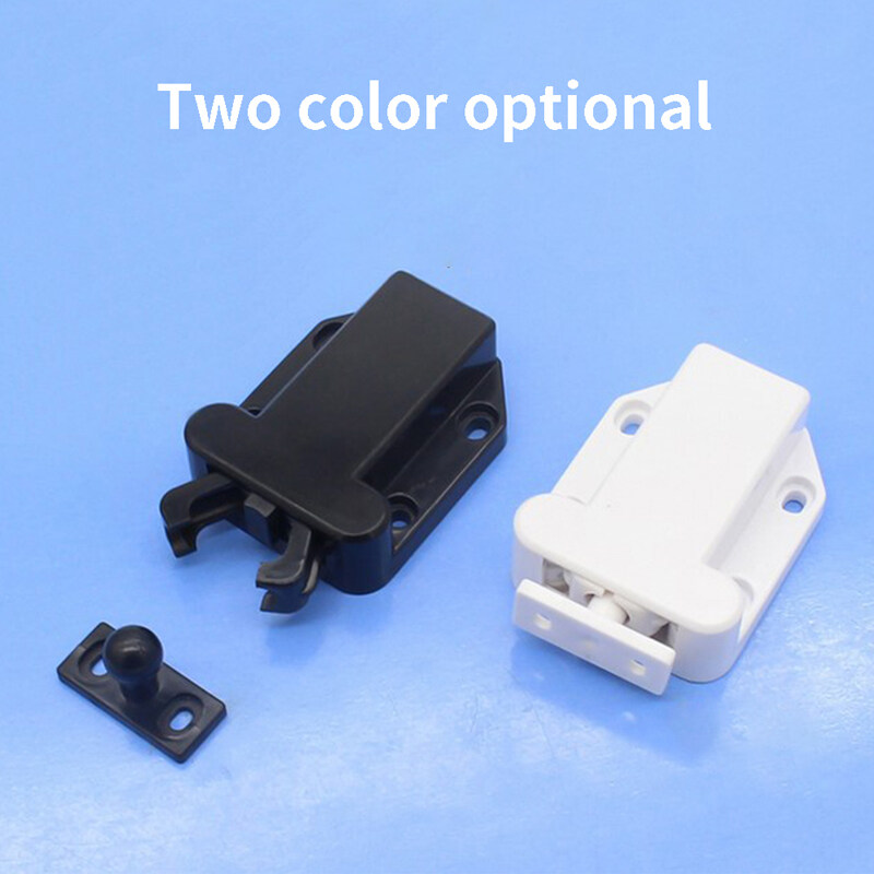 Warm Light 4/6 Push To Open Door Catch Kitchen Cabinet Touch Latch ...