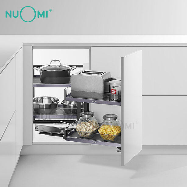 NUOMI/Nomi Amethyst Magic Corner Kitchen Accessories Smart Storage Solution | Lazada