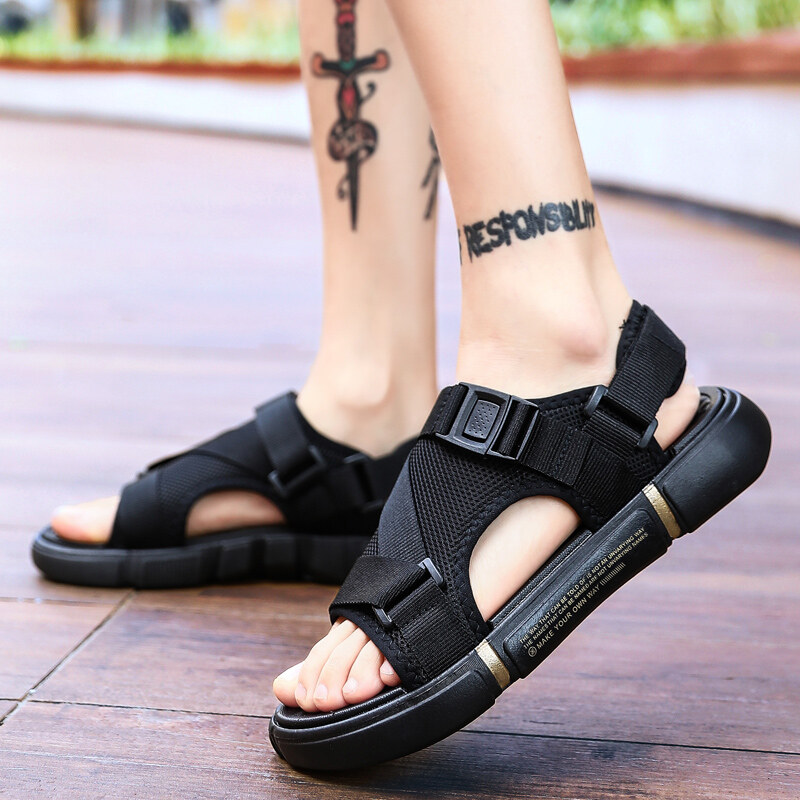 Outdoor Breathable Sandals for Men Comfort Slip on Casual Men Sandals ...