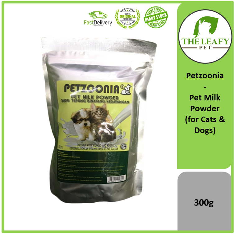 Petzoonia Pet Milk Powder for Cat & Dogs / Susu Kucing - 300g | Lazada
