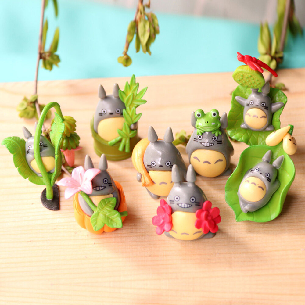 PENGY น่ารักญี่ปุ่นอะนิเมะ My Meighbor Totoro Miniature Craft Miniature ...