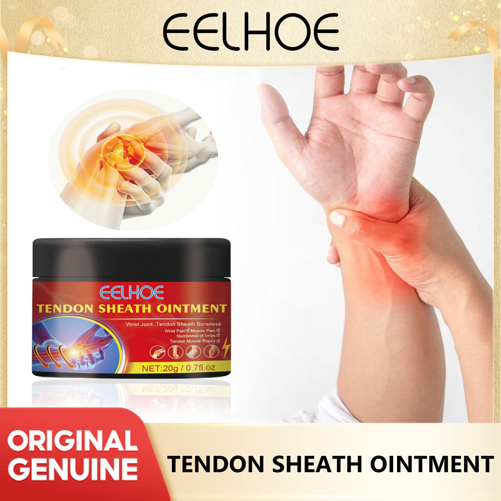 Eelhoe Tendon Sheath Pain Cream Relieving Wrist Joint Muscle And Bone ...