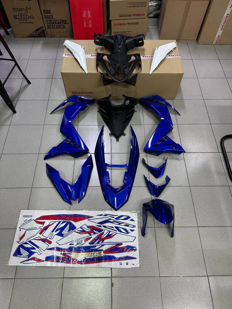 HONDA RS V1 cover set 100% ORIGINAL (sticker NO ORI) | Lazada
