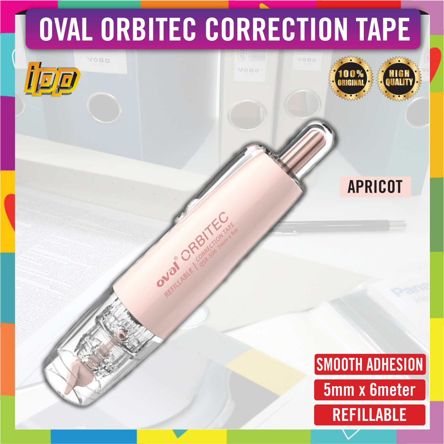 OVAL Orbitec Correction Tape 5mm x 6meter / Refillable | Lazada